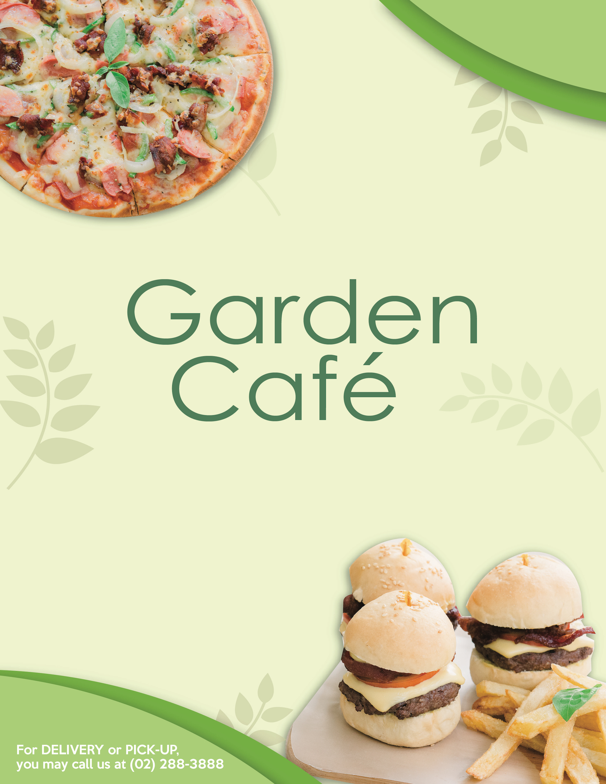 Garden Cafe Menu - Patio Pacific Boracay